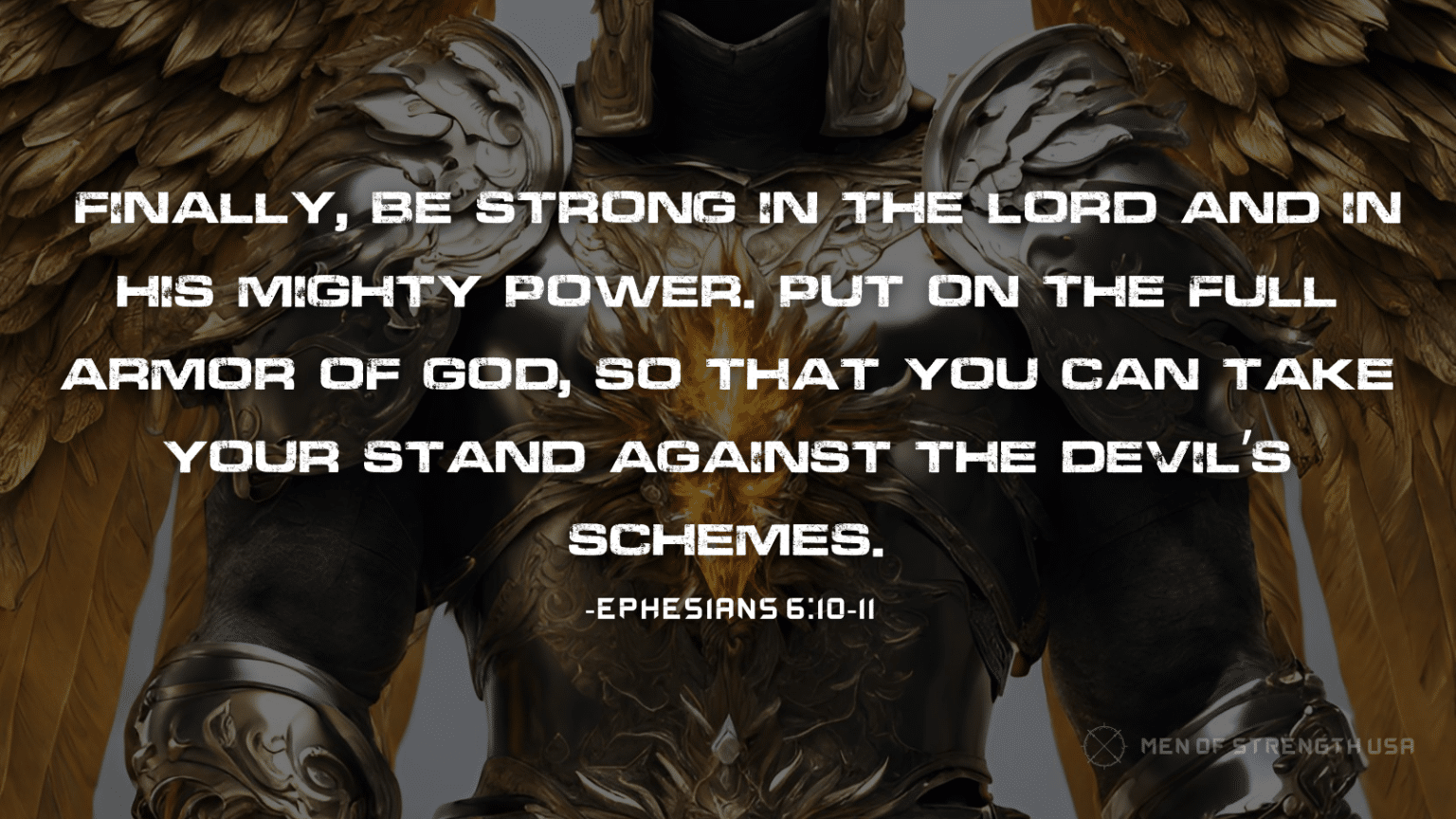 How to Fight Spiritual Warfare: Stand Firm in Faith - Men of Strength USA